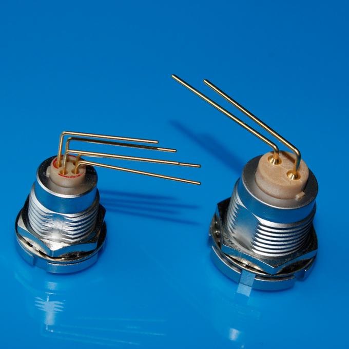 Lemo Compatible1B 6pin right angle Printed Circuit Board Connector For ...