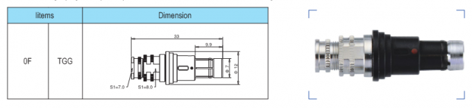 Fischer 12 Pin Short Plug Multi Pole Connectors Medical Push Pull Male ...