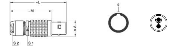 Lemo 1B 10pin Connector for GeoMax Zenith GNSS Receiver