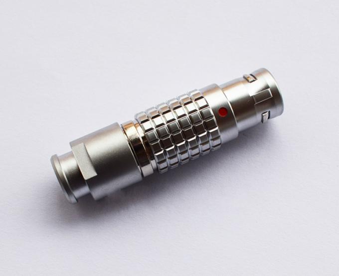 Lemo Plug 4 pins connector metal circular male adpator cross LEMO 0B ...