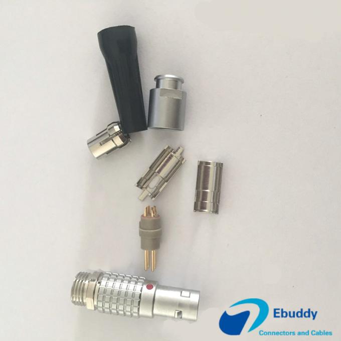 Circular Lemo Connector 5 Pin Male Adpator Cross LEMO 0B Series FGG.0B.305