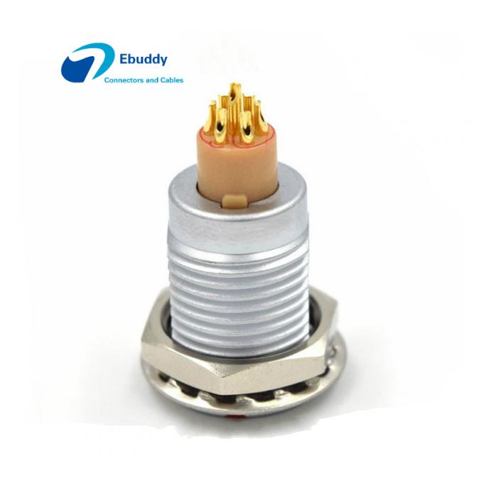 Lemo 1B Connector Alternative Femlae 6 Pin Lemo Connector (4+2) Fixed ...