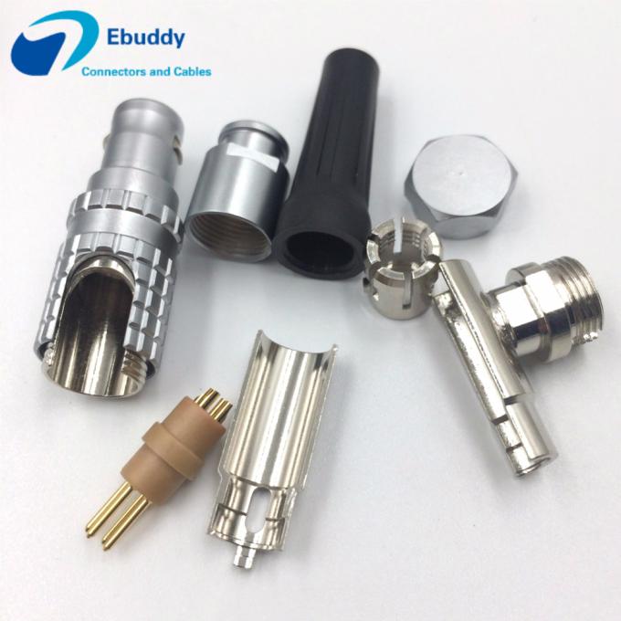 ODU push pull 5 pin Multi Pole Connectors circular elbow male plug ...