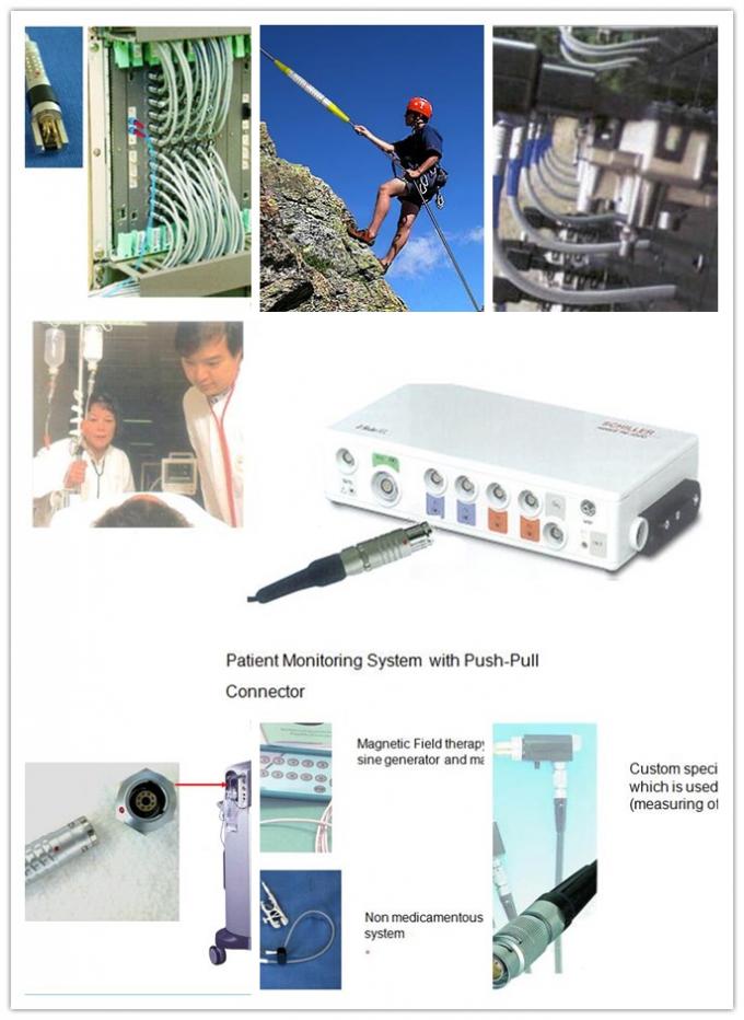 Compatible Lemo K Series 14 pin Connectors detectors Medical Cable ...