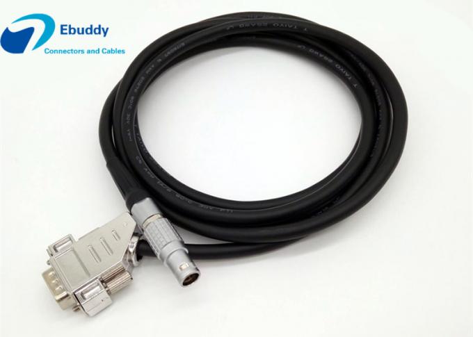 Lemo 8pin to DB9 Custom Power Cables Lemo FGG.1B.308 male cable for ...