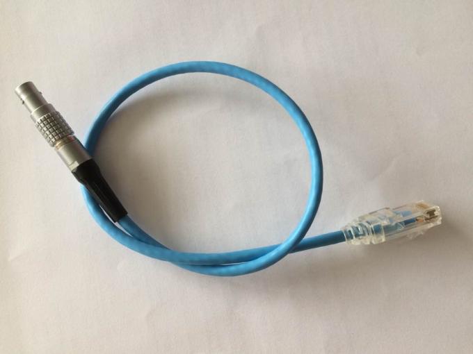 Lemo cable assembly service Lemo FGG male plug to RJ45 Cat5e/ Cat6 ...