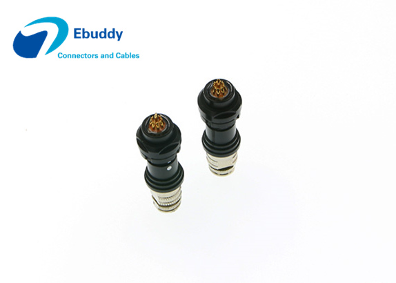 compatible 10pin Fischer Cable Connector 103 size 10pin Circular PCB ...