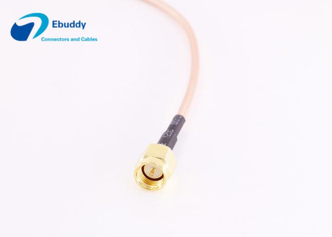 Lemo FFA S to SMA RF Coaxial Cable Assembly | Custom Service