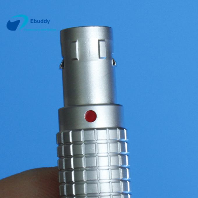 7 pin Lemo compatible Connector FGB 2 Keying 60 degeree male plug for ...