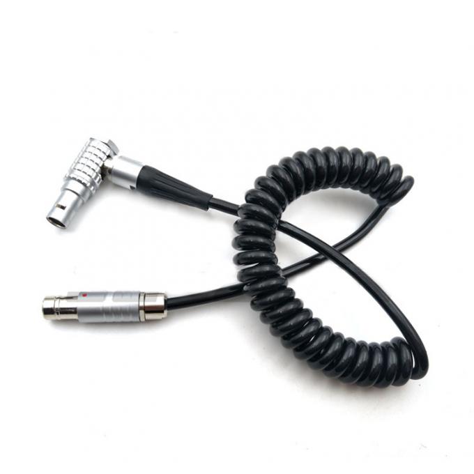 90 Degree Right Angle Lemo Cable Connector FHG 26 Pin Male Plug Brass ...