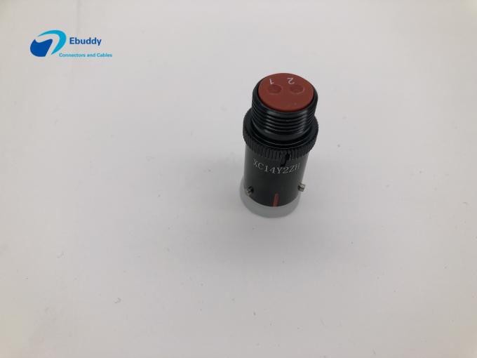 2 Pin Female Circular Connector XC14Y2ZH for Aerospace