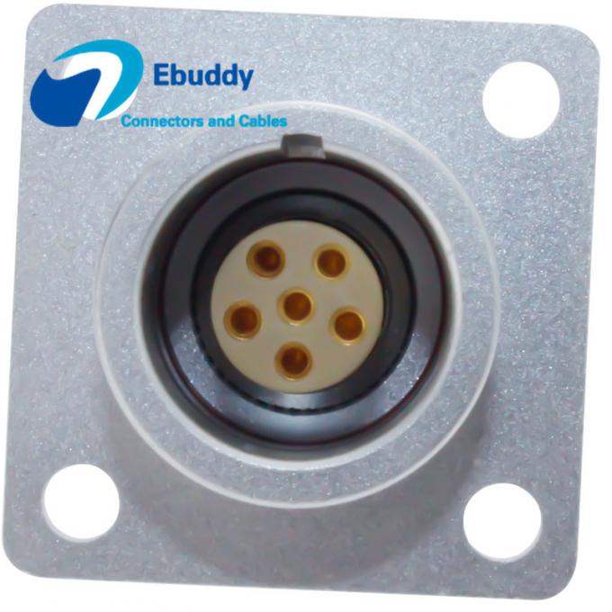 2K 6pin Lemo Alternative PCB Mount Connector PPS