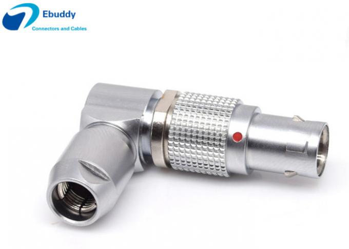 Right Angle Lemo Connector FSG.1B.302 - 360° Adjustable Male Plug