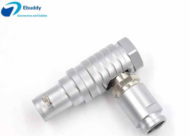 10pin Male 90 Degree Lemo Cable Connector FHG.1B.310