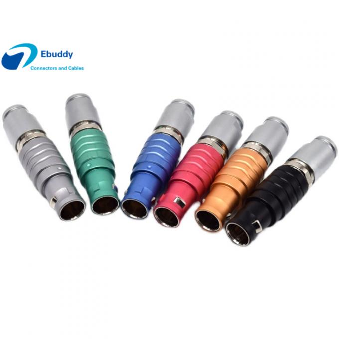 Custom Color Lemo B Series Connectors FGG G Key 1B 8 Pin Male Plug FGG ...