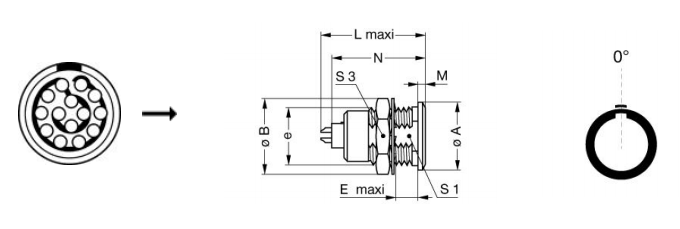 2B 14pin Lemo Push-Pull Connectors - FGG/EGG Series