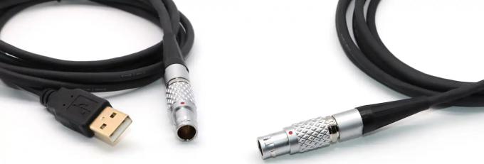 Lemo FGG.1B.304 to USB Cable 1m 2m 3m 4m Custom Length OEM Data Cable