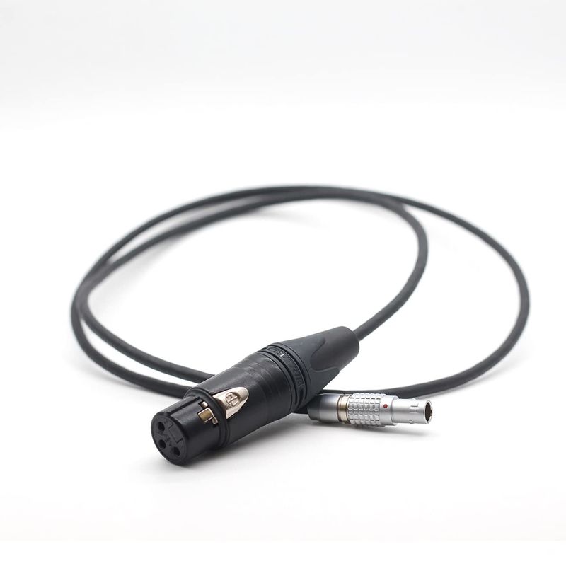 45cm Alexa Mini Audio In Cable XLR 3 Pin To Lemo 0B 6 Pin Male Audio ...