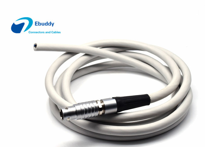 Hybrid Mixed Electrical Fluid System Connectors 7pin Lemo 2B Gasline ...