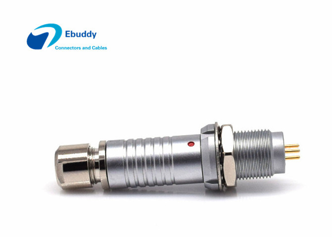 Fischer S102 Cable Connector - 2-9in Panel Mount Receptacle
