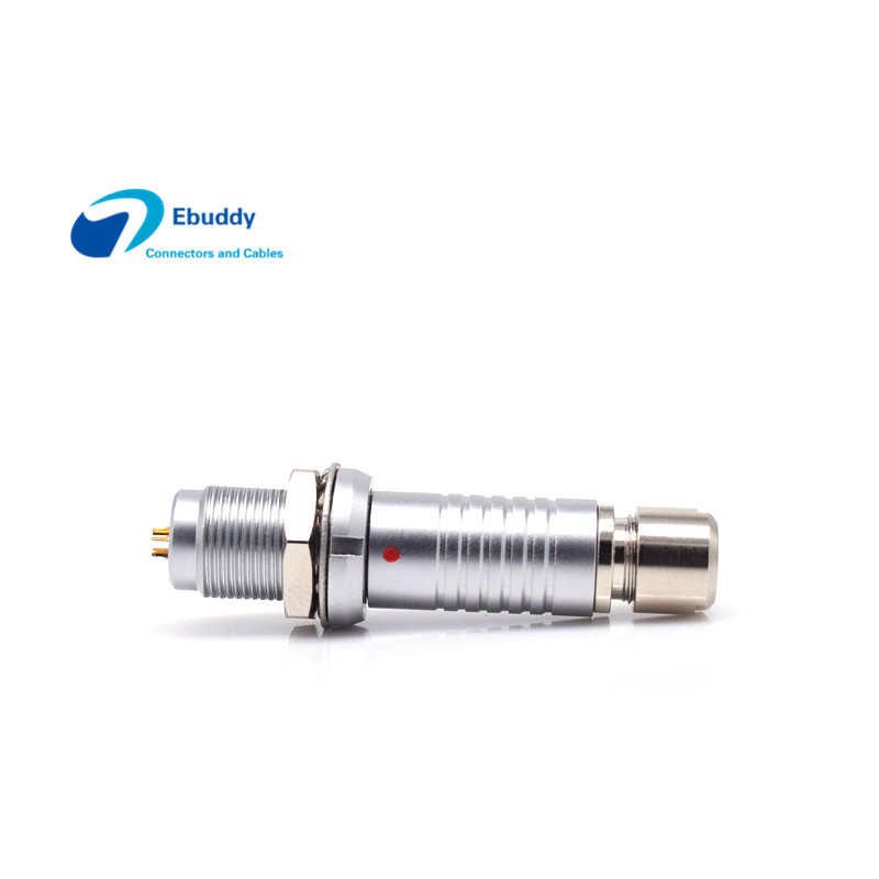 S102 Size Fischer Cable Connector 2 - 9in S SC, D DBP Rear Panel Mount ...