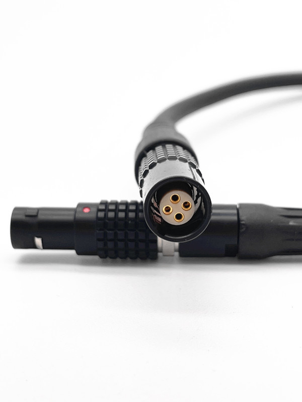 4-Pin ANVS Lemo Female Connector FHG.0B.304 For Night Version Systems
