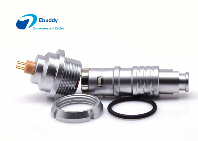 4pin PCB Panel Mount Receptacle Lemo K Series EEG Rear Panel Mounted ...