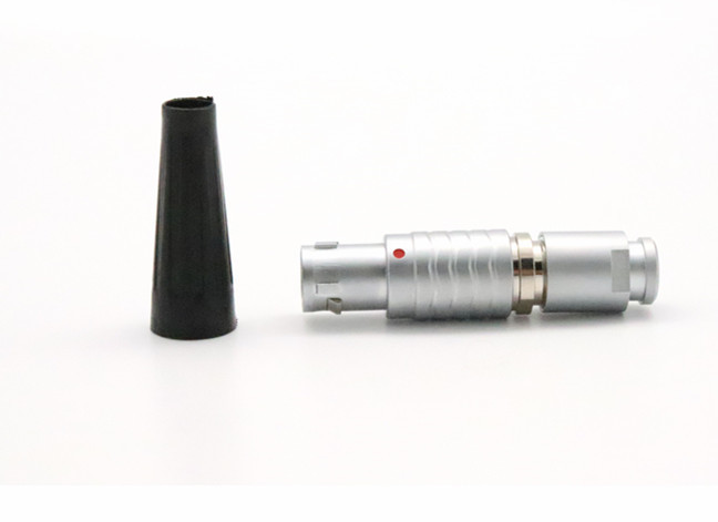 FGB.1B.304 Lemo Cable Connectors 4pin Keying B 60degree Male Plugs With ...