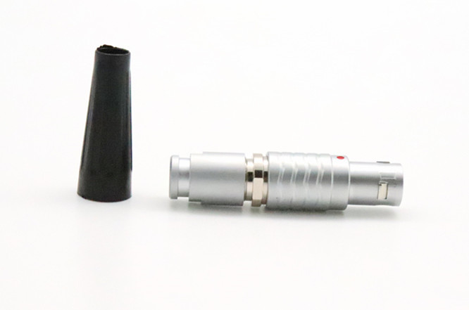 FGB.1B.304 Lemo Cable Connectors 4pin Keying B 60degree Male Plugs With ...