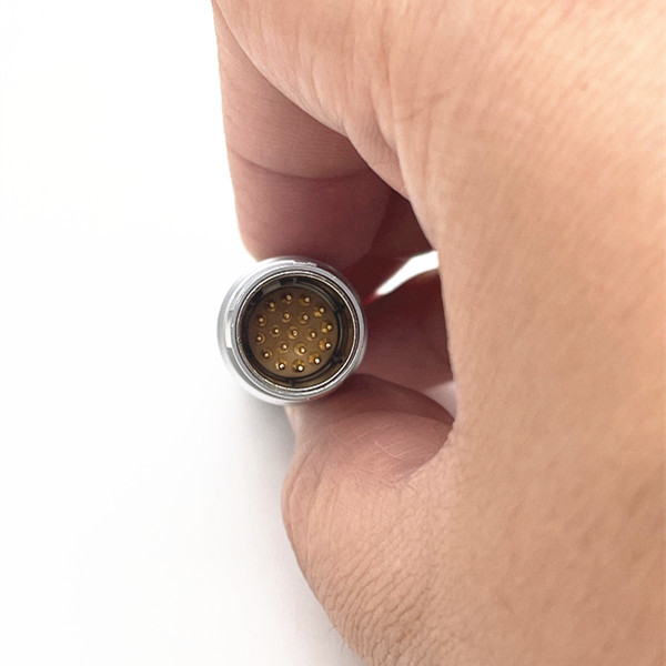 Lemo 19 Pin Connector 2 Key 2B Size Male Plug FGC.2B.319 Model