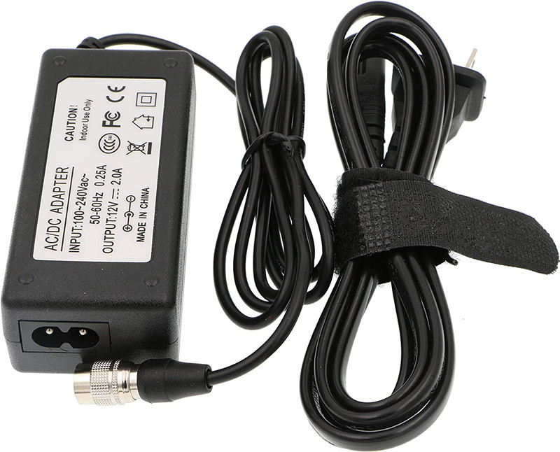 AC To 4 Pin Hirose Male 12V 2A Power Adapter Cable For Sound Devices ...