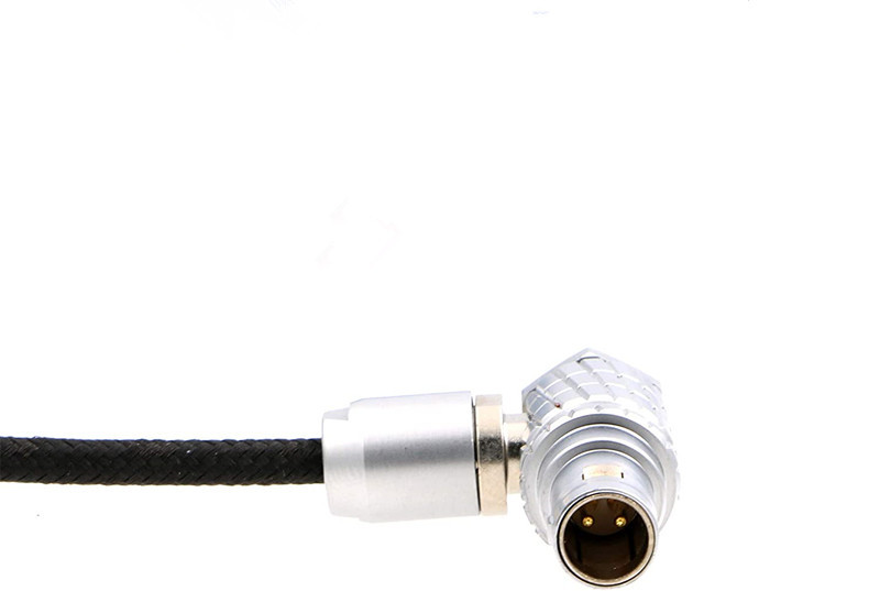 Lemo 2 Pin Male to 2 Pin Male Right Angle Teradek Bond ARRI Alexa ...