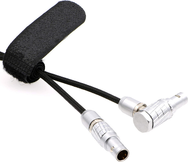 Lemo 2 Pin Male to 2 Pin Male Right Angle Teradek Bond ARRI Alexa ...