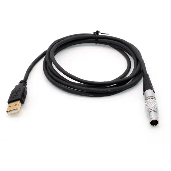 Lemo FGG.1B.304 to USB Cable 1m 2m 3m 4m Custom Length Data Cable