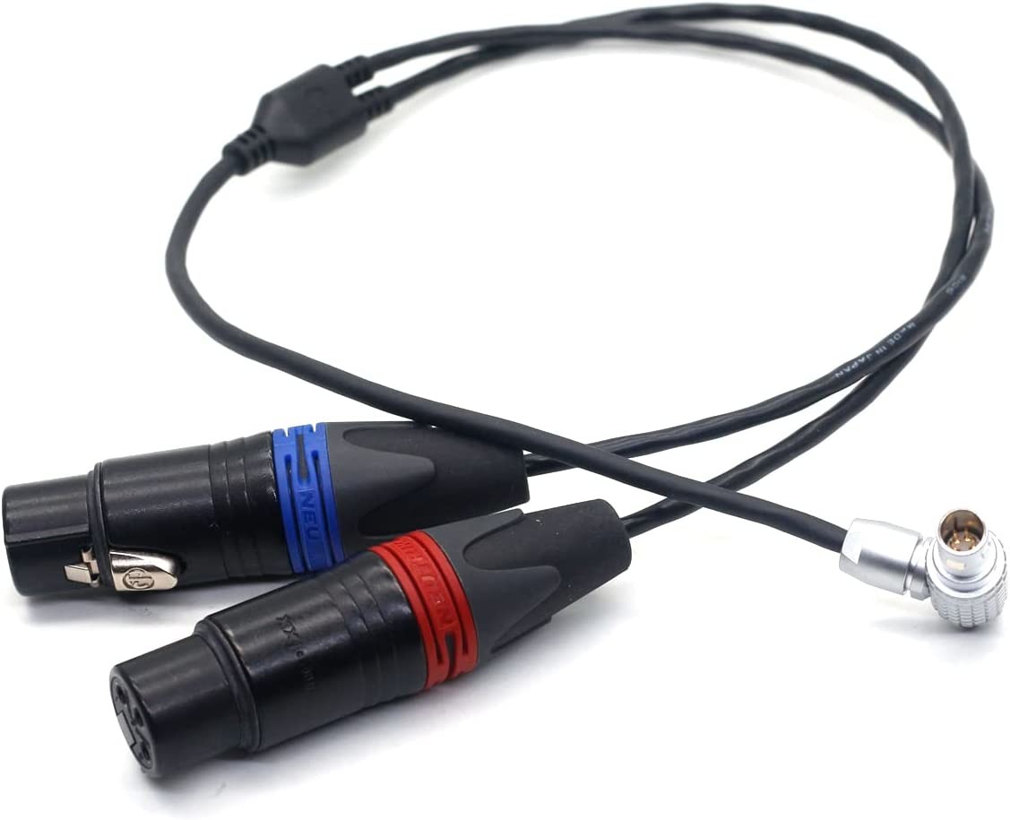 Arri Alexa Mini LF Audio Cable - XLR to 6Pin Male Connector