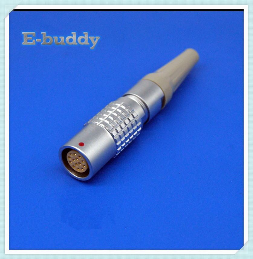 14 Pin Free Receptacle Push Pull Circular Connectors Lemo PHG socket ...