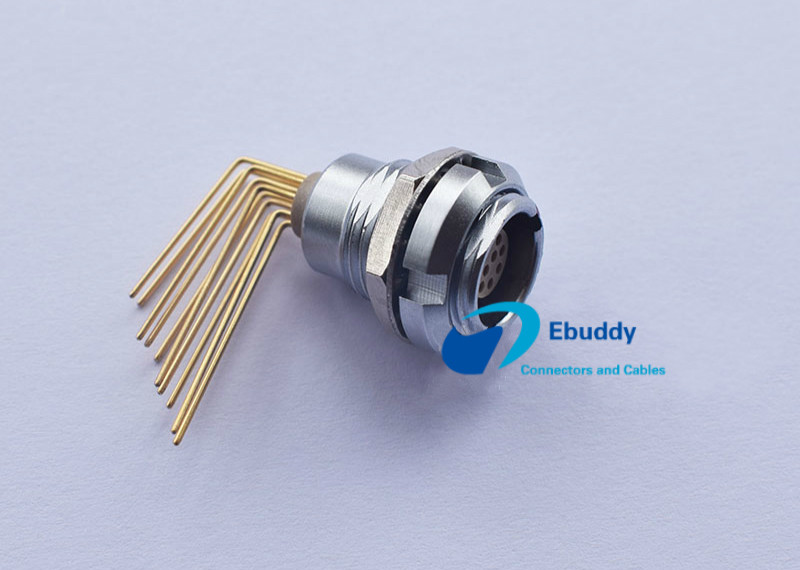 LEMO Connector Metal Male Wire Plug Receptacle Cross FGG.1B.310 & ECG ...