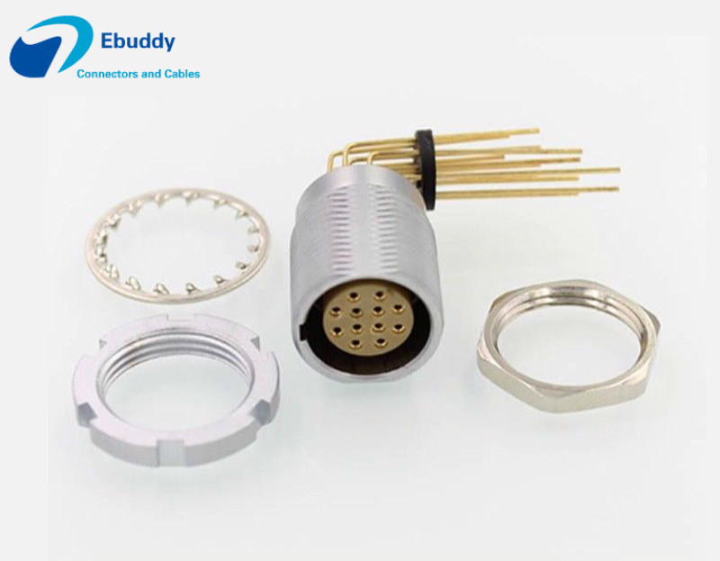 Circular Lemo B Series Connectors ECG 1B 2 3 4 5 6 Pin Elbow Contact ...