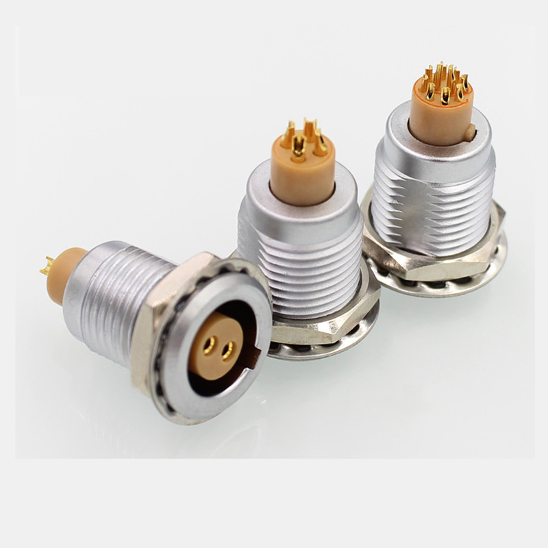 EGG 0B 302 Fixed Socket Lemo B Series Connectors 2 Pin Female Push Pull ...