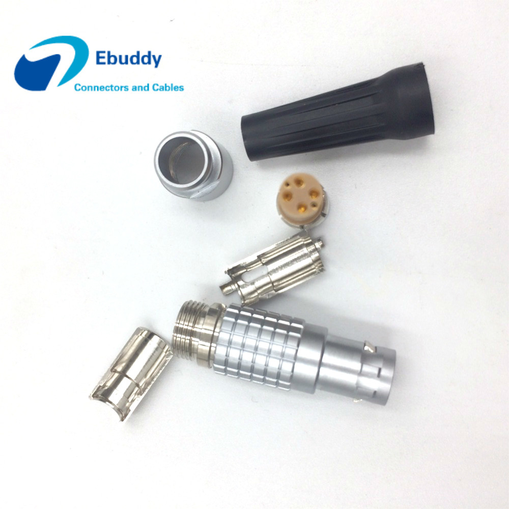 Red Epic Female Lemo Power Connector 6 Pin Female Plug FGJ.1B.306.CWLD72Z