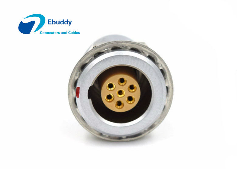 Lemo 7pin connector 1B size female 7pin socket for cable assembly