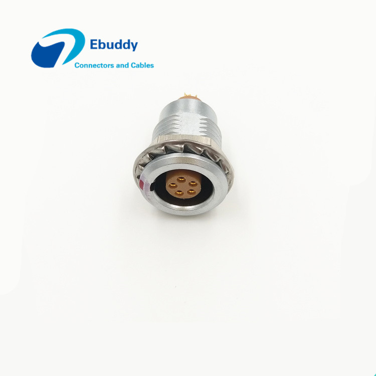 1B 5pin Metal Lemo Push Pull Connector EGG.1B.305.CLL