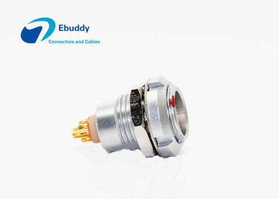 Lemo 8 Pin Back Panel Mount EGG 2B 308 CLL Audio Video Automotive Connector