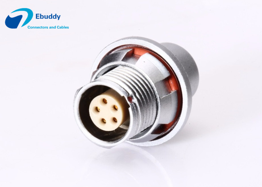 Circular Push Pull Connectors Lemo B Series Connectors CNC Turning ...