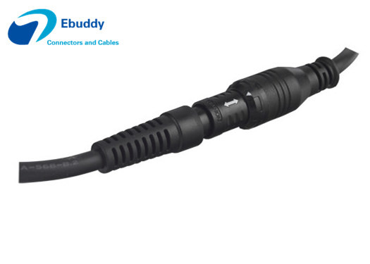 IP65 Self Locking System Push Pull Connector Compatible Lemo 1P Series 2 - 14 Pins