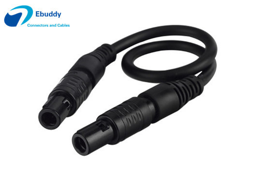 IP65 Self Locking System Push Pull Connector Compatible Lemo 1P Series 2 - 14 Pins