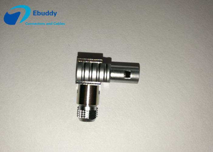 Lemo Coaxial Connector 90 Degree 00S Cable Connector For Survey FLA.00.250