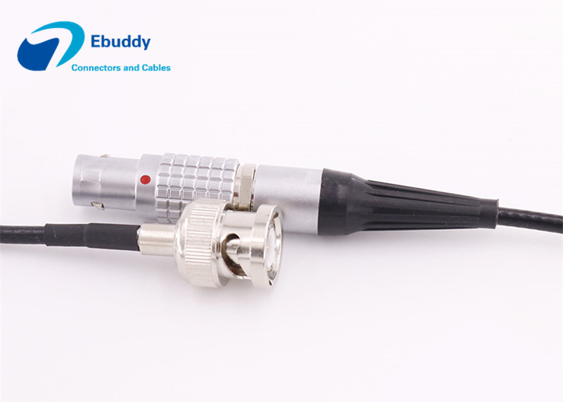 Lemo to BNC Custom Power Cables FGG 0B 1B 2B 3B to BNC male and female ...