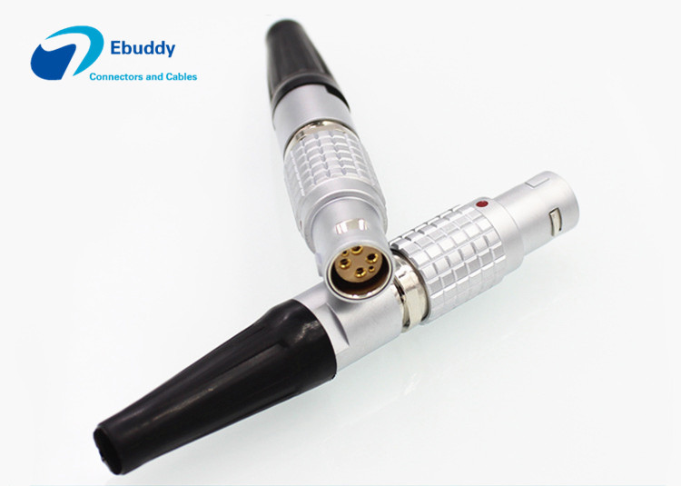 FGJ 1B 6 pin female Lemo B Series Connectors for Red Epic power ...