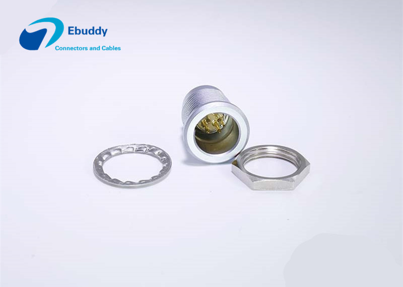 Compatible Lemo B Series Connectors EAJ 6 Pin RED EPIC Power Socket EAJ ...